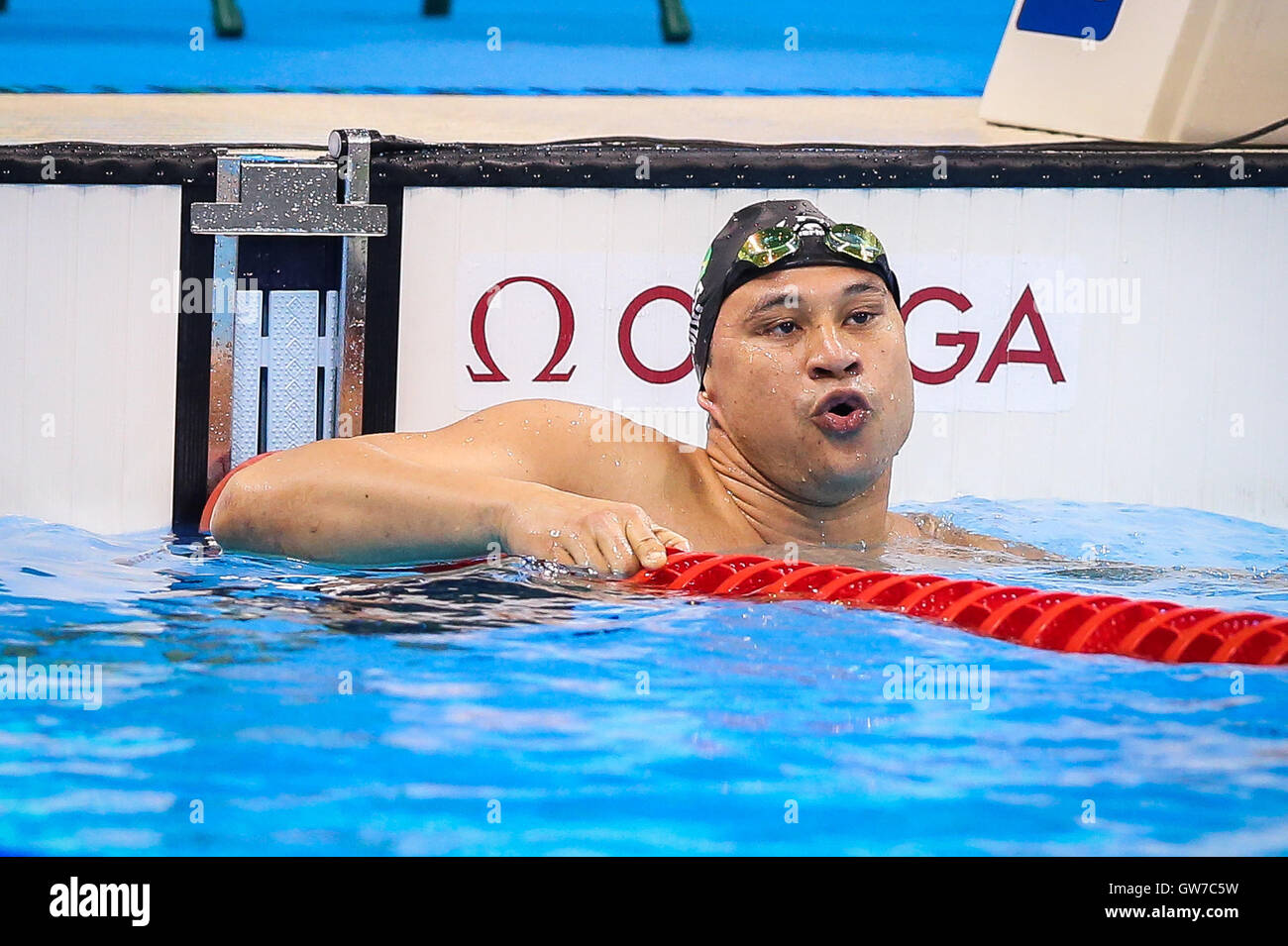 Rio De Janeiro, Brazil. 12th Sep, 2016. Clodoaldo Silva (BRA) during ...