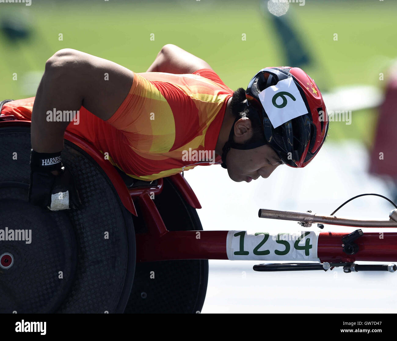 Rio De Janeiro, Brazil. 12th Sep, 2016. Liu Yang of China competes ...