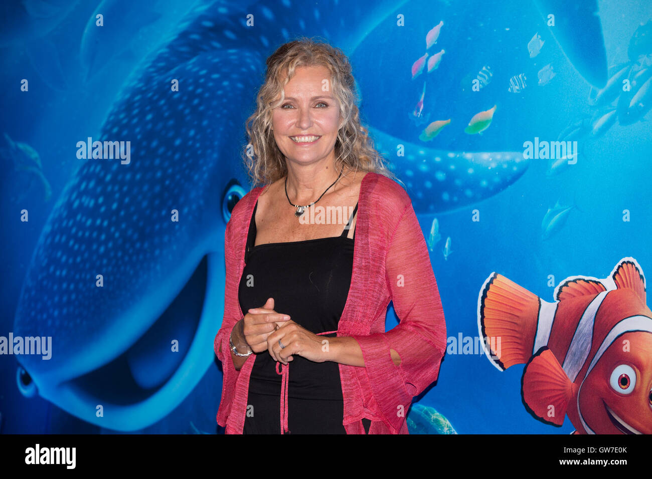 Rome, Italy, 12th September 2016. the italian actress and dubber Licia ...