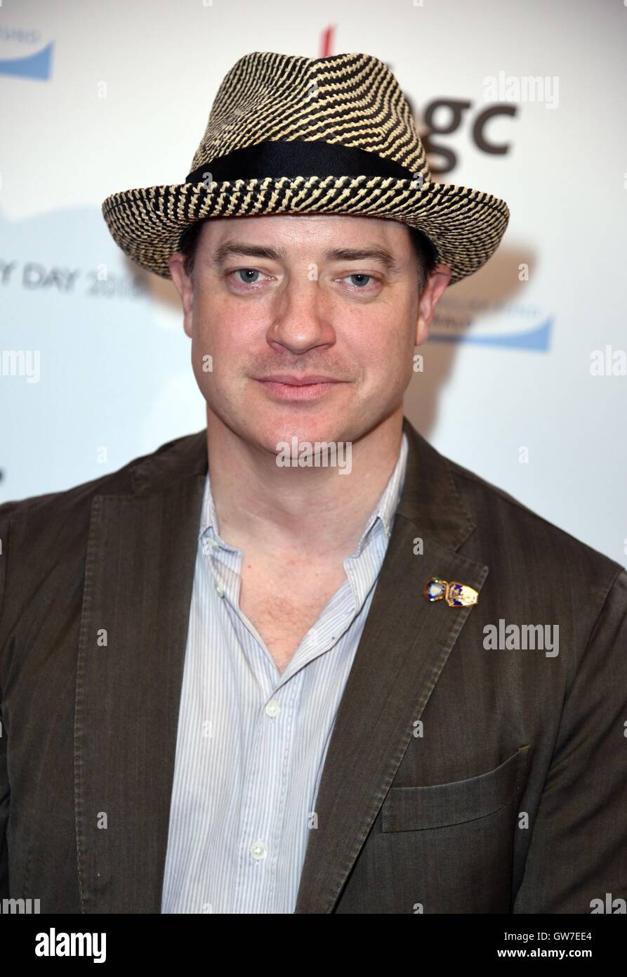 New York, NY, USA. 12th Sep, 2016. Brendan Fraser in attendance for BGC ...