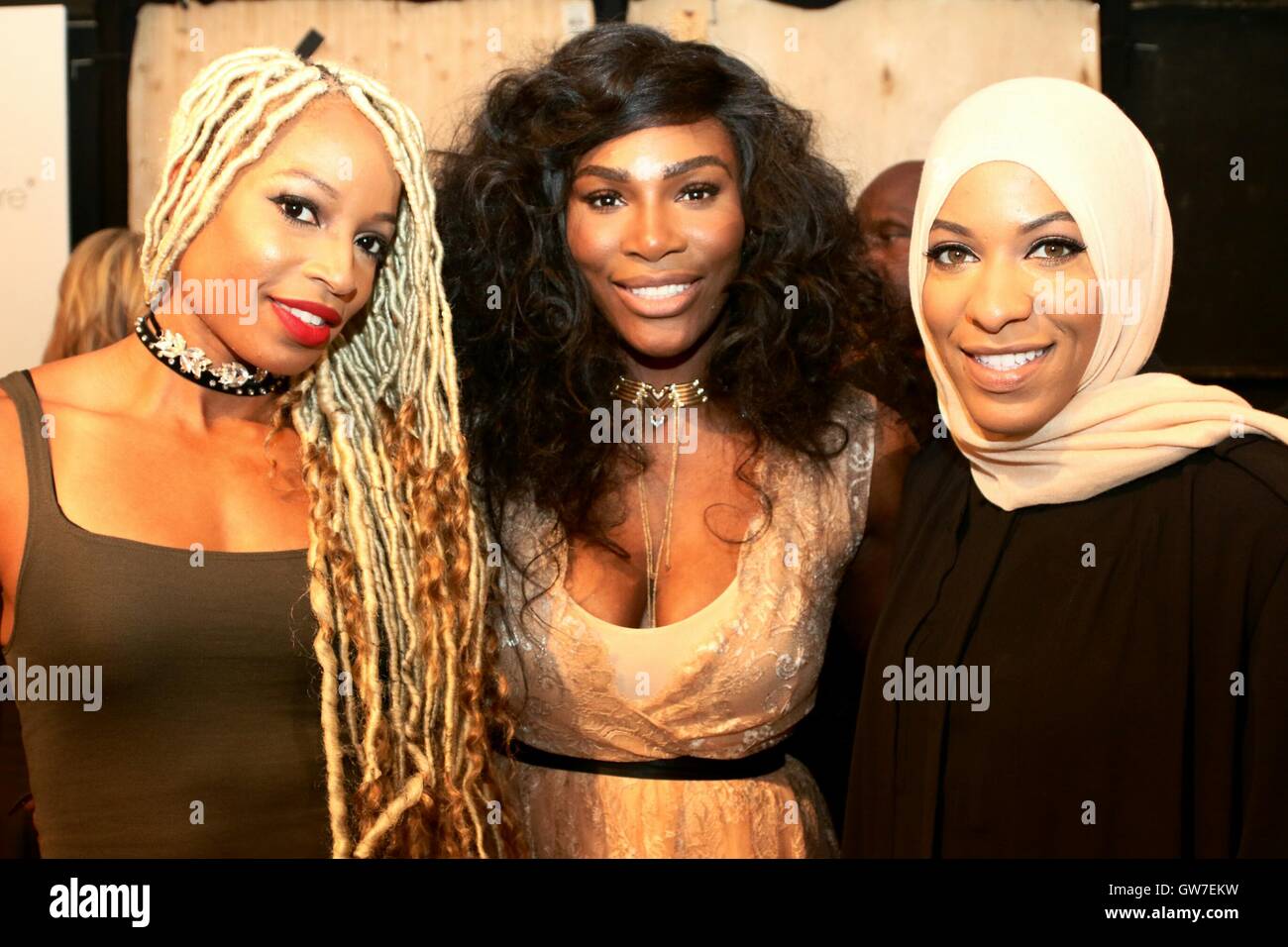 New York, USA. 12th September, 2016. Serena Williams and Ibtihaj ...