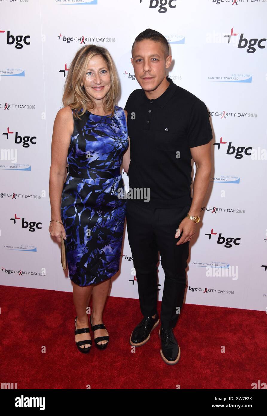 New York, NY, USA. 12th Sep, 2016. Edie Falco, Theo Rossi in attendance ...