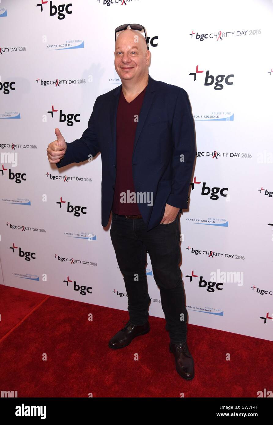 New York, NY, USA. 12th Sep, 2016. Jeff Ross in attendance for BGC ...