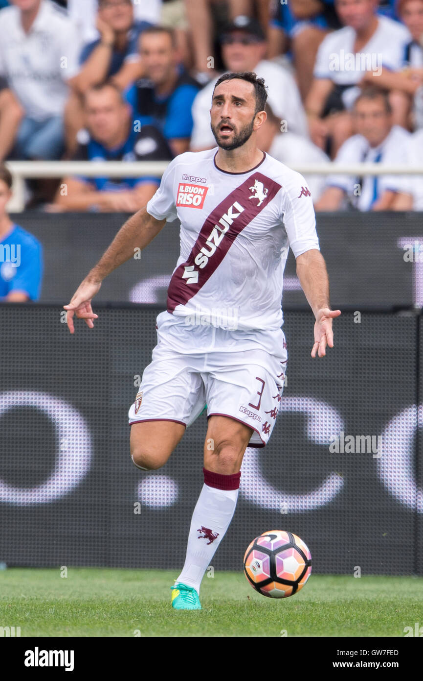 Bergamo, Italy. 11th Sep, 2016. Cristian Molinaro (Torino) Football ...