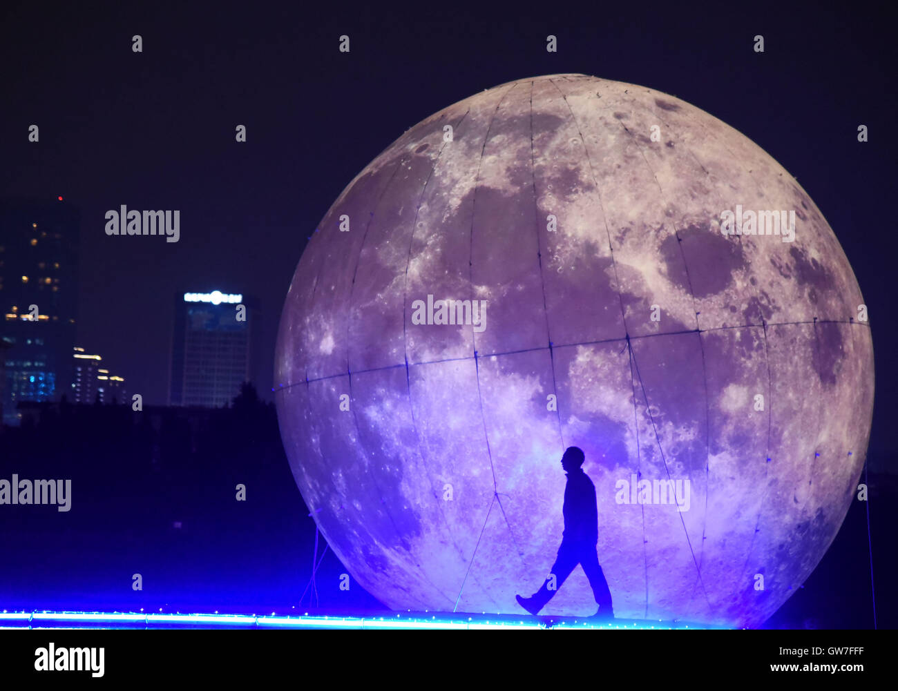 China moon artificial hi-res stock photography and images - Alamy