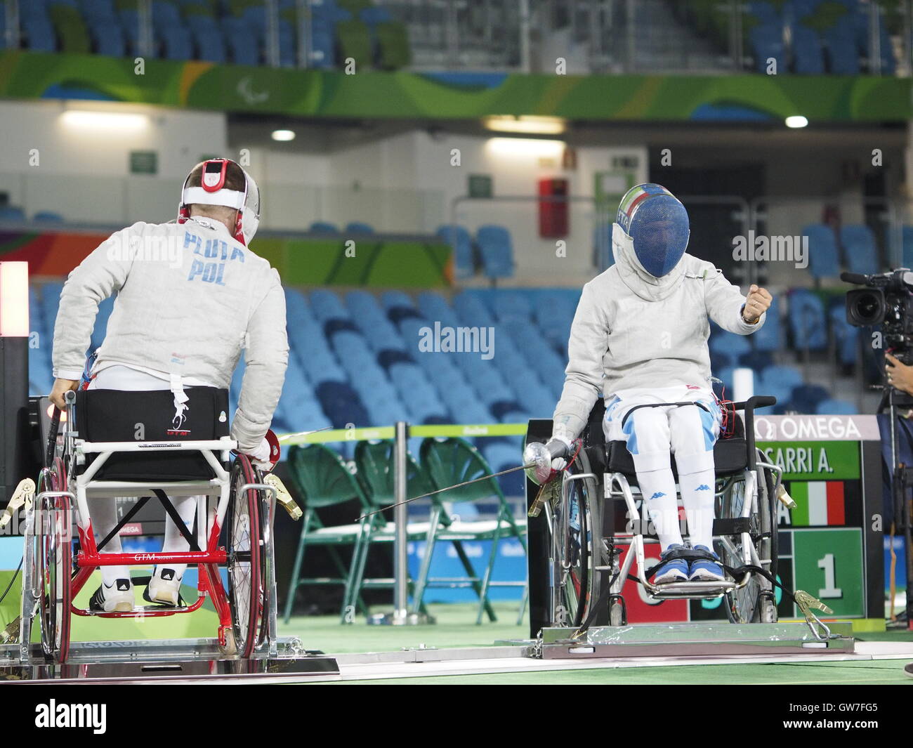 Rio de Janeiro, Brazil. 12th September, 2016. Rio Paralympic Games Men ...