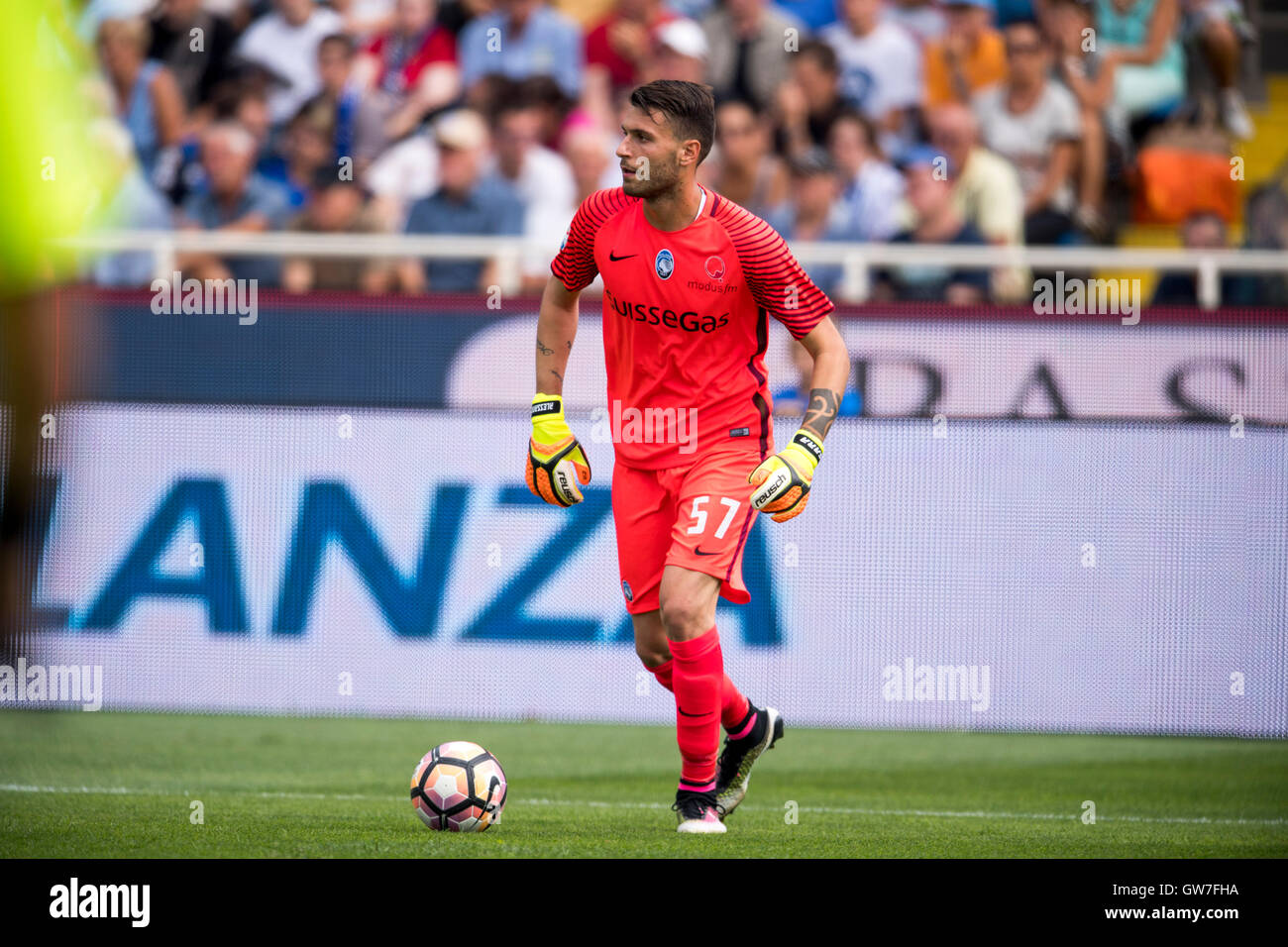 Bergamo, Italy. 11th Sep, 2016. Marco Sportiello (Atalanta) Football ...