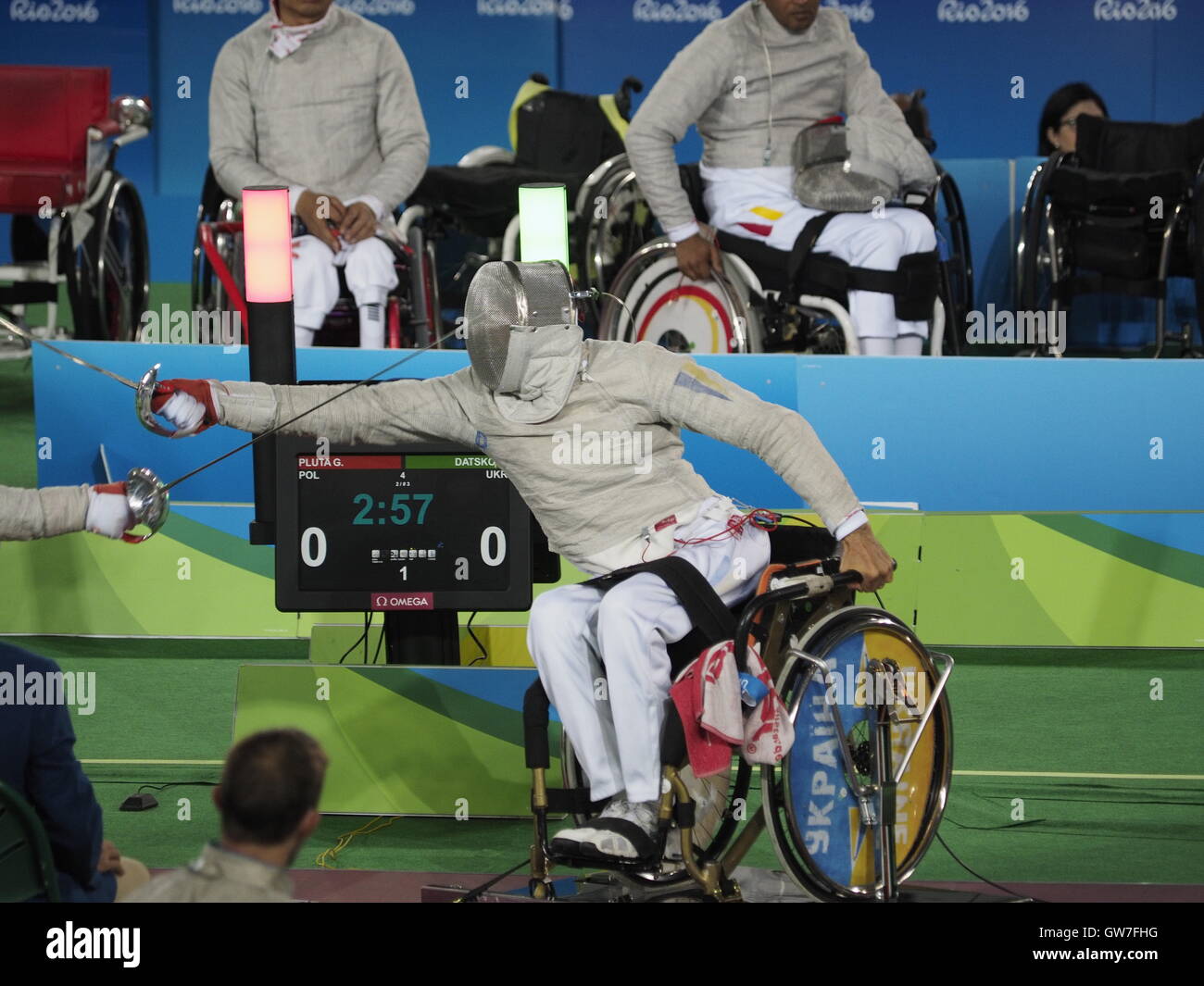 Wheelchair fencing paralympics wheelchair fencing hi-res stock ...
