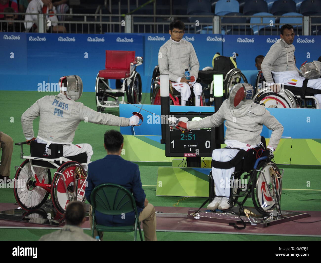 Rio de Janeiro, Brazil. 12th September, 2016. Rio Paralympic Games Men ...