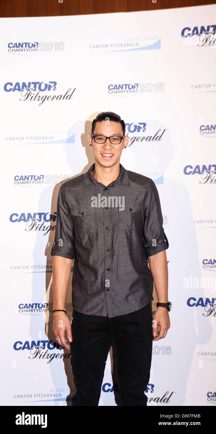 New York, NY, USA. 12th Sep, 2016. Jeremy Lim at arrivals for Cantor Fitzgerald Charity Day to ...