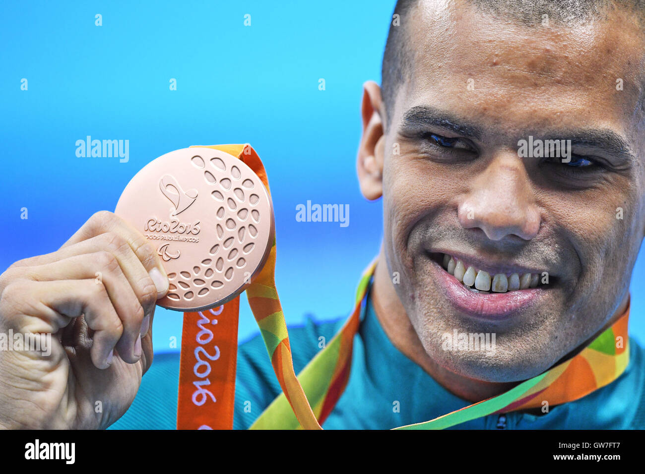 Rio de Janeiro, Brazil. 12th Sep, 2016. Andre Brasil (BRA) Swimming ...