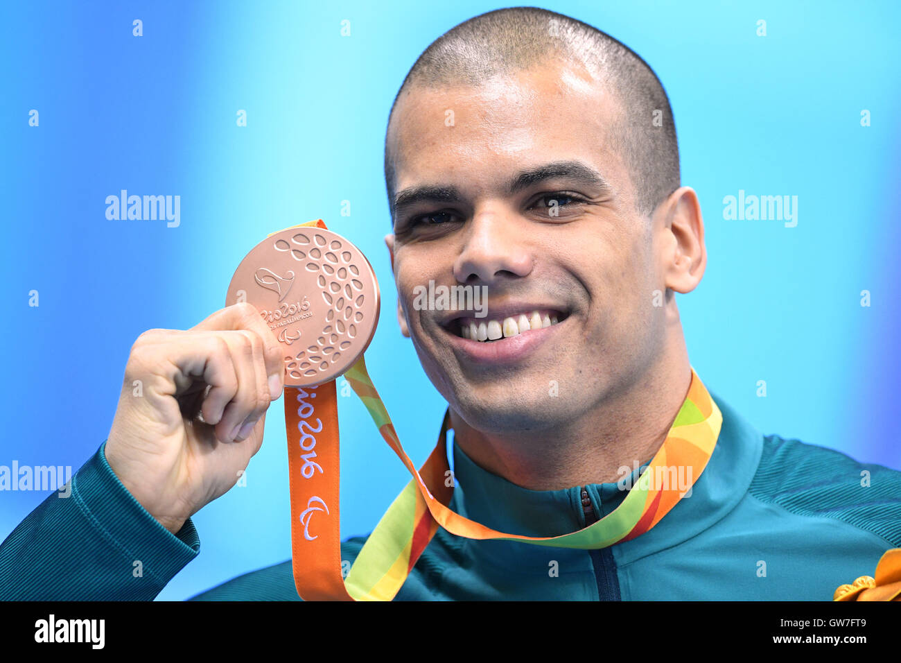 Rio de Janeiro, Brazil. 12th Sep, 2016. Andre Brasil (BRA) Swimming ...