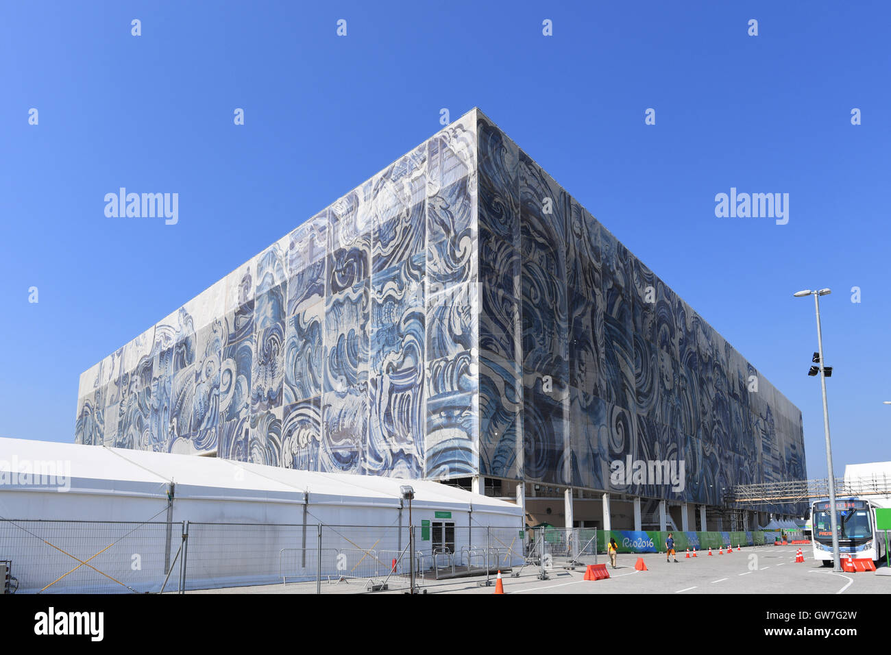 Rio de Janeiro, Brazil. 12th Sep, 2016. Rio Olympic Aquatics Stadium ...