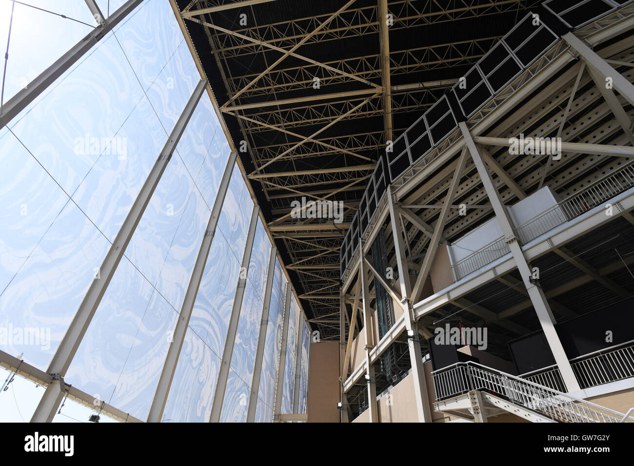 Rio de Janeiro, Brazil. 12th Sep, 2016. Rio Olympic Aquatics Stadium ...