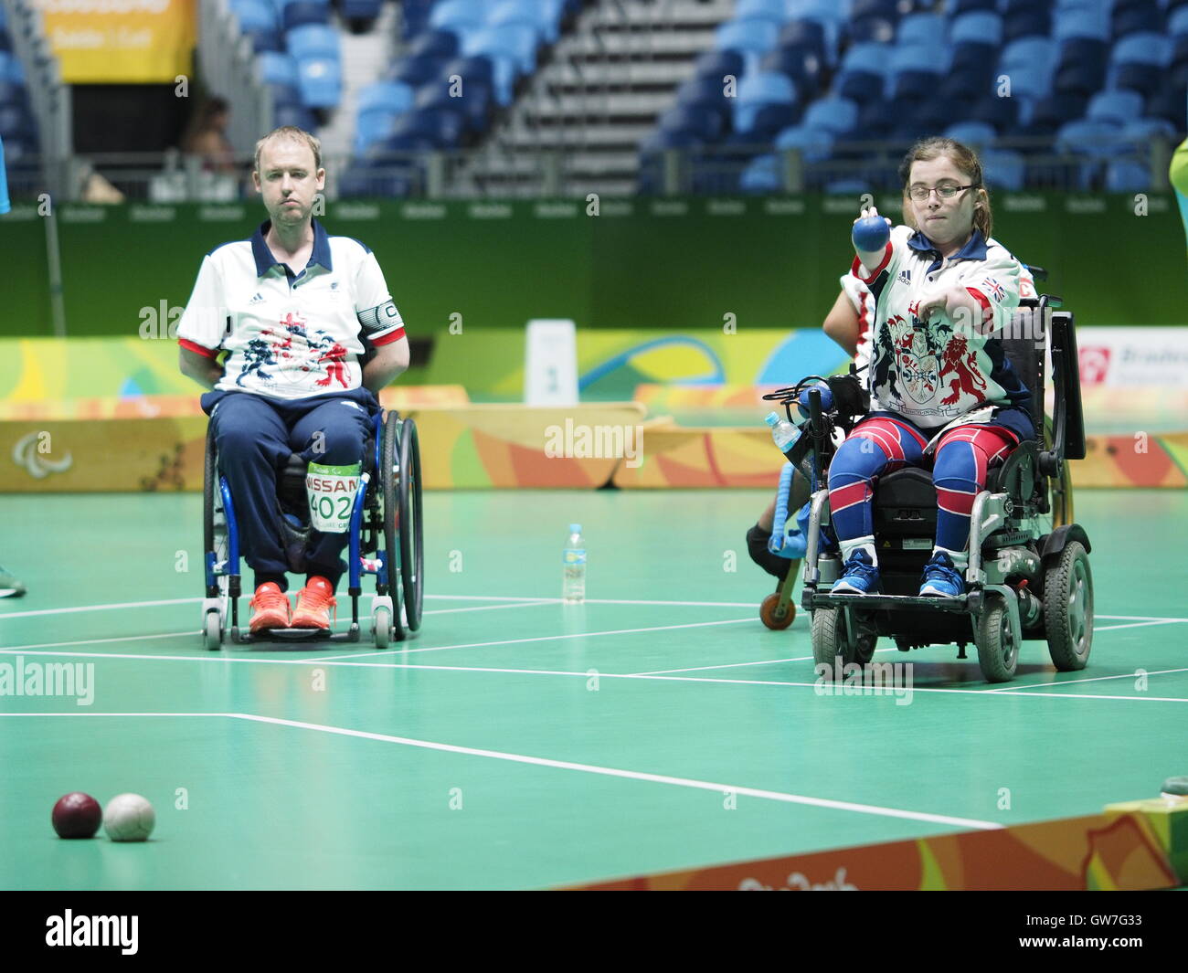 Boccia wheelchair paralympics hi-res stock photography and images - Alamy