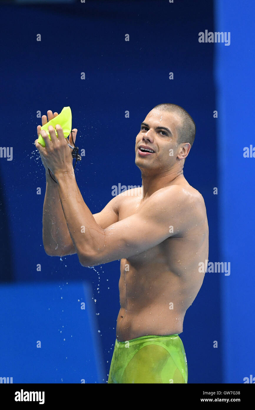 Rio de Janeiro, Brazil. 12th Sep, 2016. Andre Brasil (BRA) Swimming ...