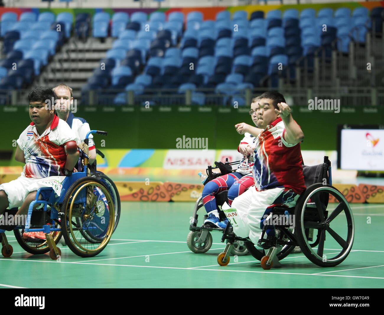 Boccia wheelchair paralympics hi-res stock photography and images - Alamy