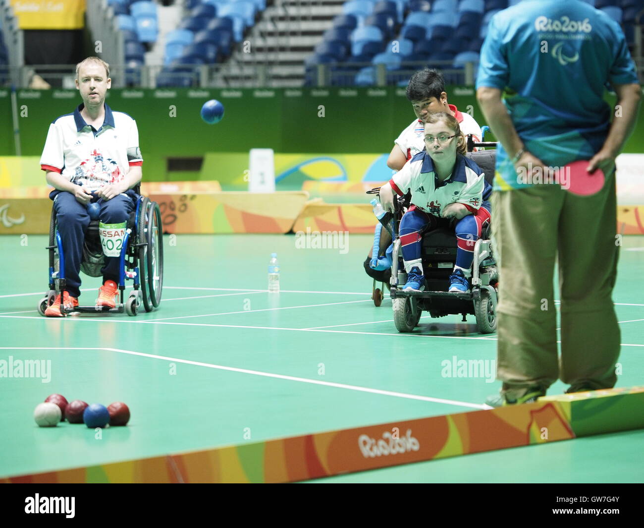 Boccia wheelchair paralympics hi-res stock photography and images - Alamy