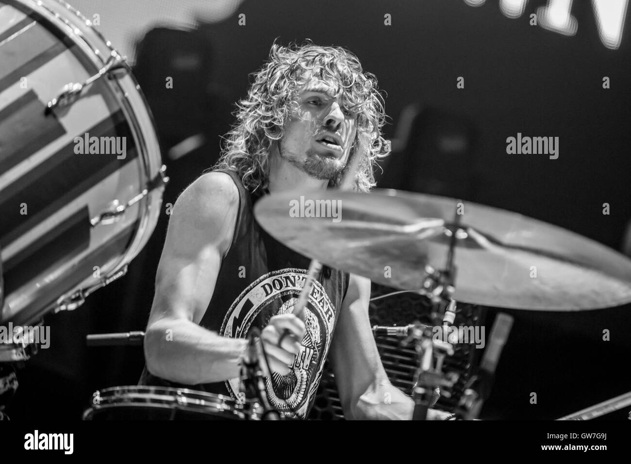 Auburn Hills, Michigan, USA. 9th Sep, 2016. CALEB CROSBY of TYLER ...