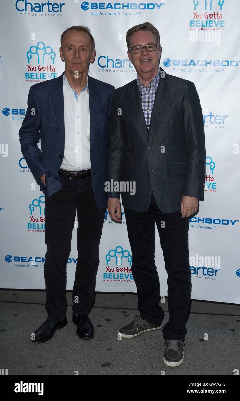 New York, NY, USA. 12th Sep, 2016. Jim Burba, Bob Hayes at arrivals for ...