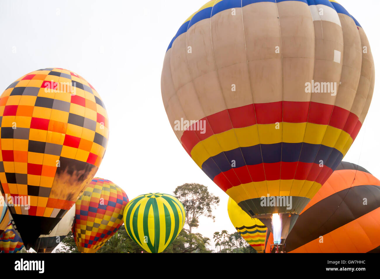 colorful hot air balloons Stock Photo - Alamy