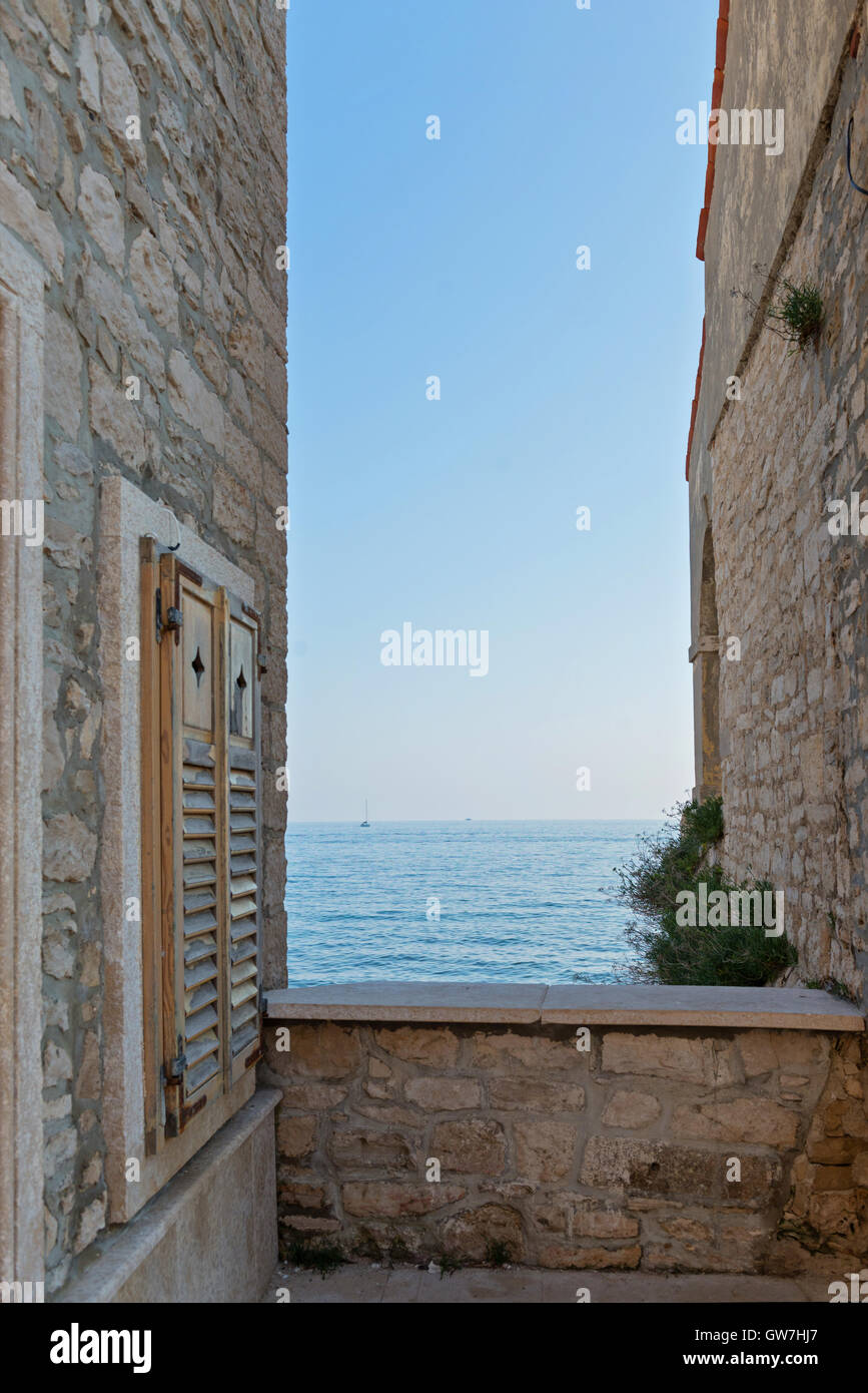 Ancient buildings in Croatia Stock Photo - Alamy