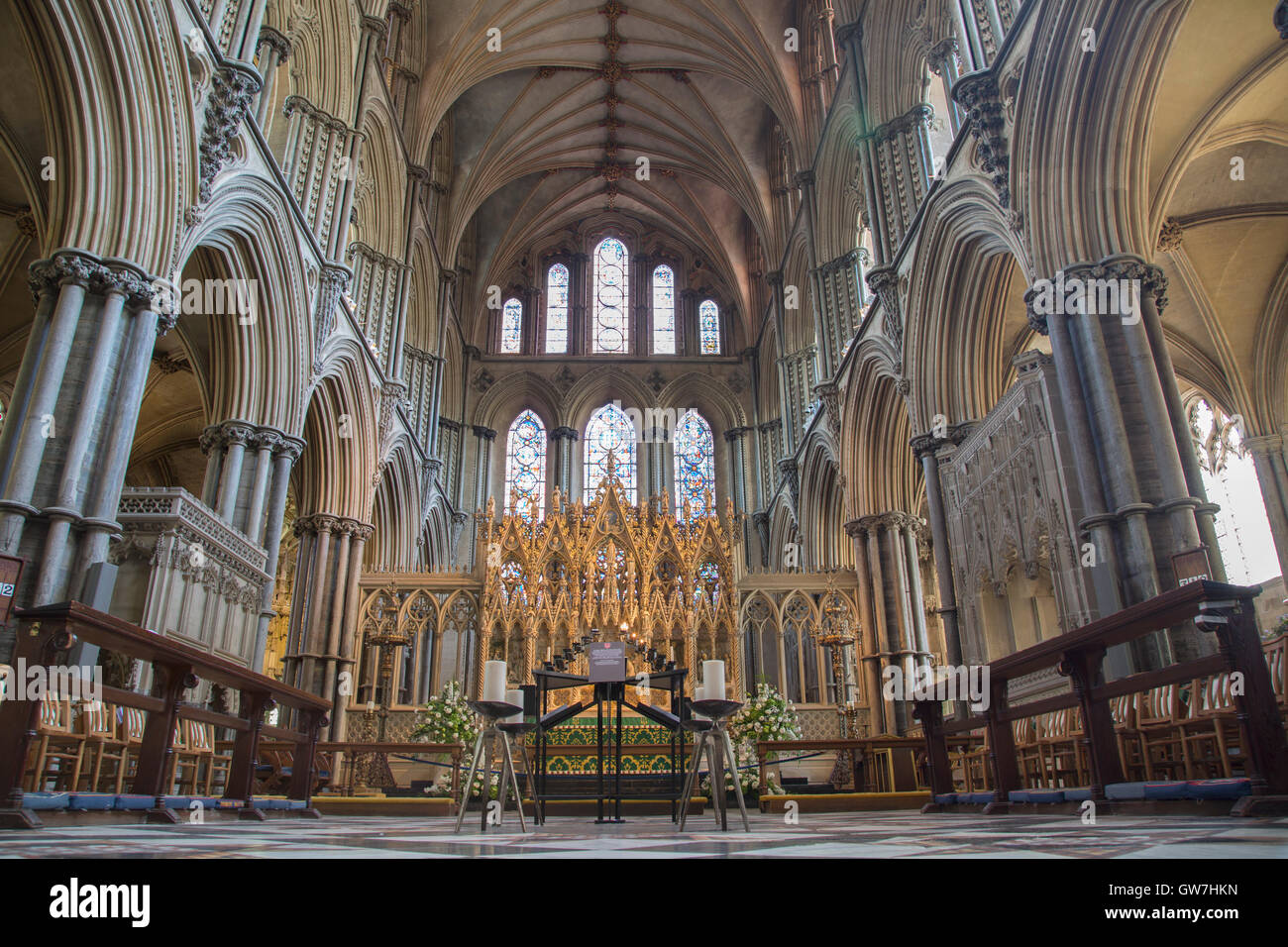 Ely Cathedral Interior Stock Photos & Ely Cathedral Interior Stock ...
