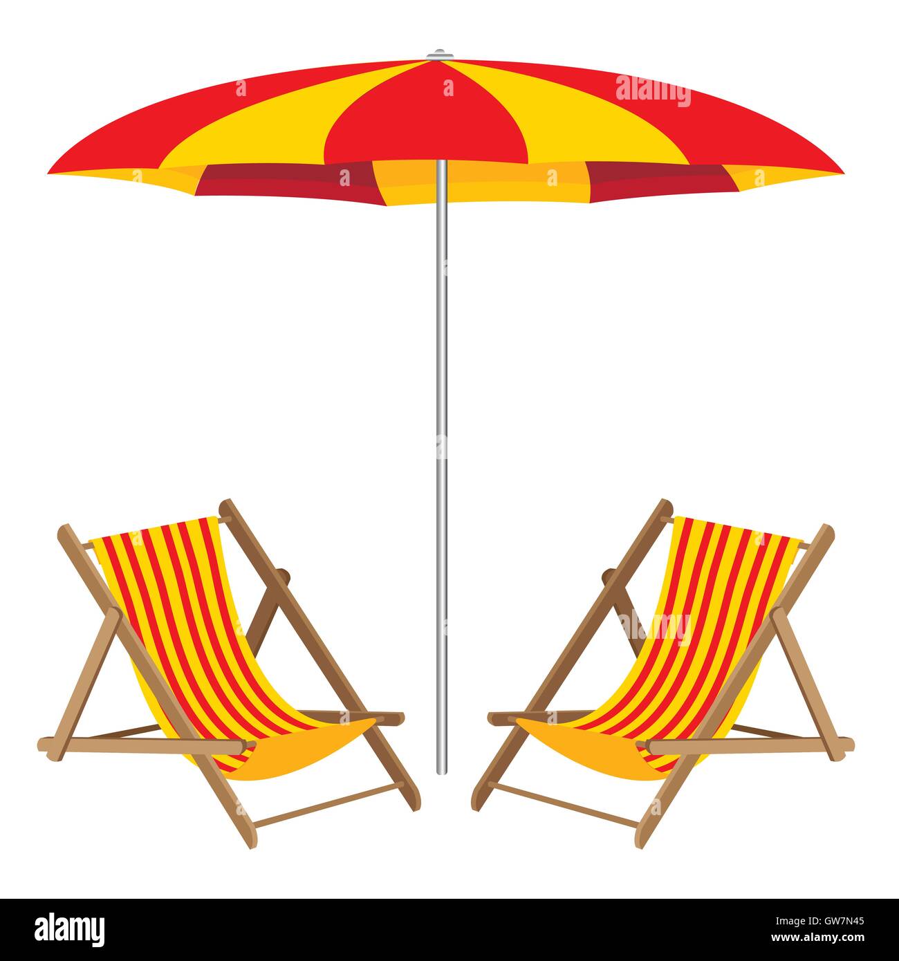 Beach Chair Vector Png