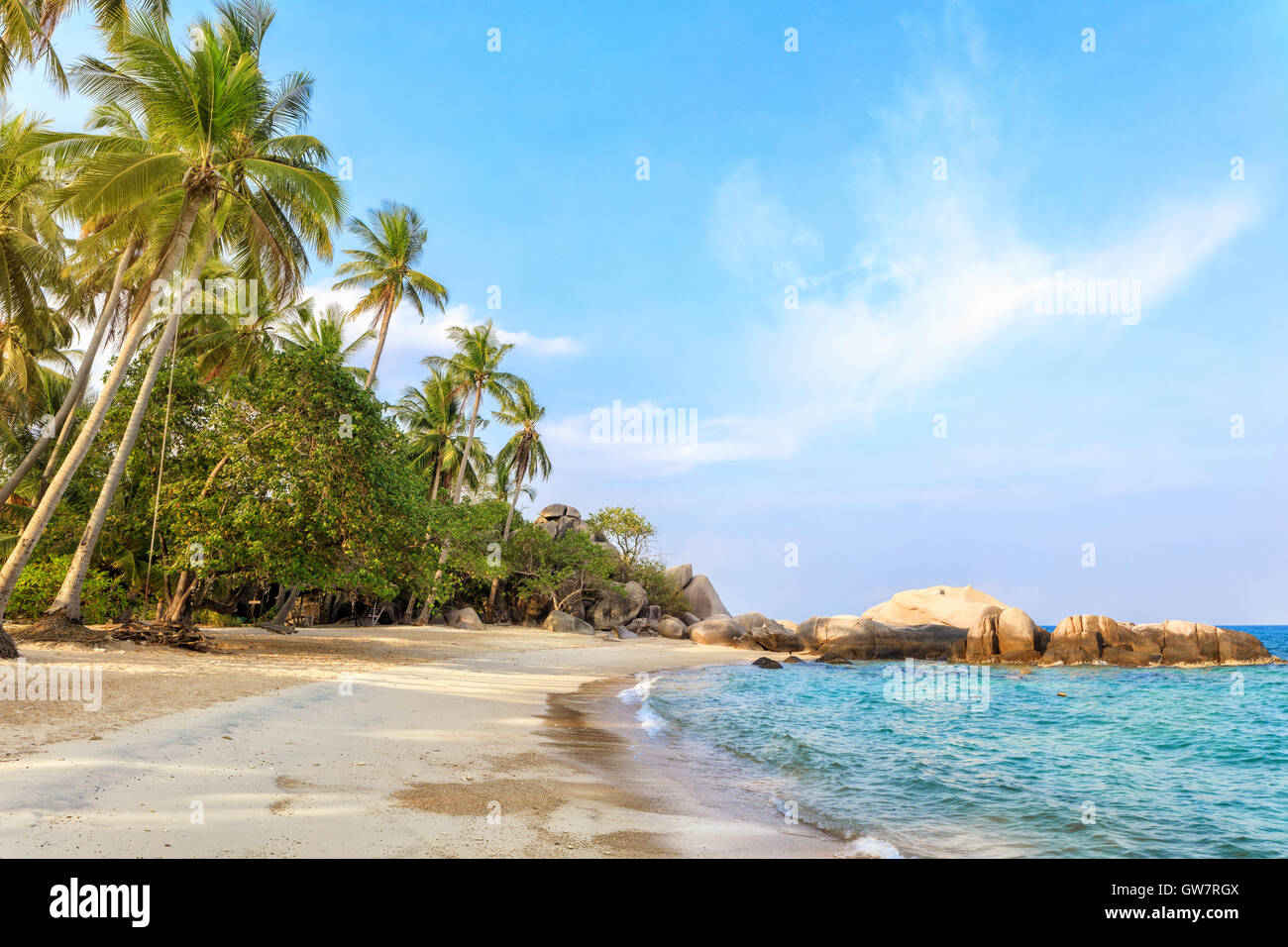 Asian tropical beach paradise Stock Photo - Alamy
