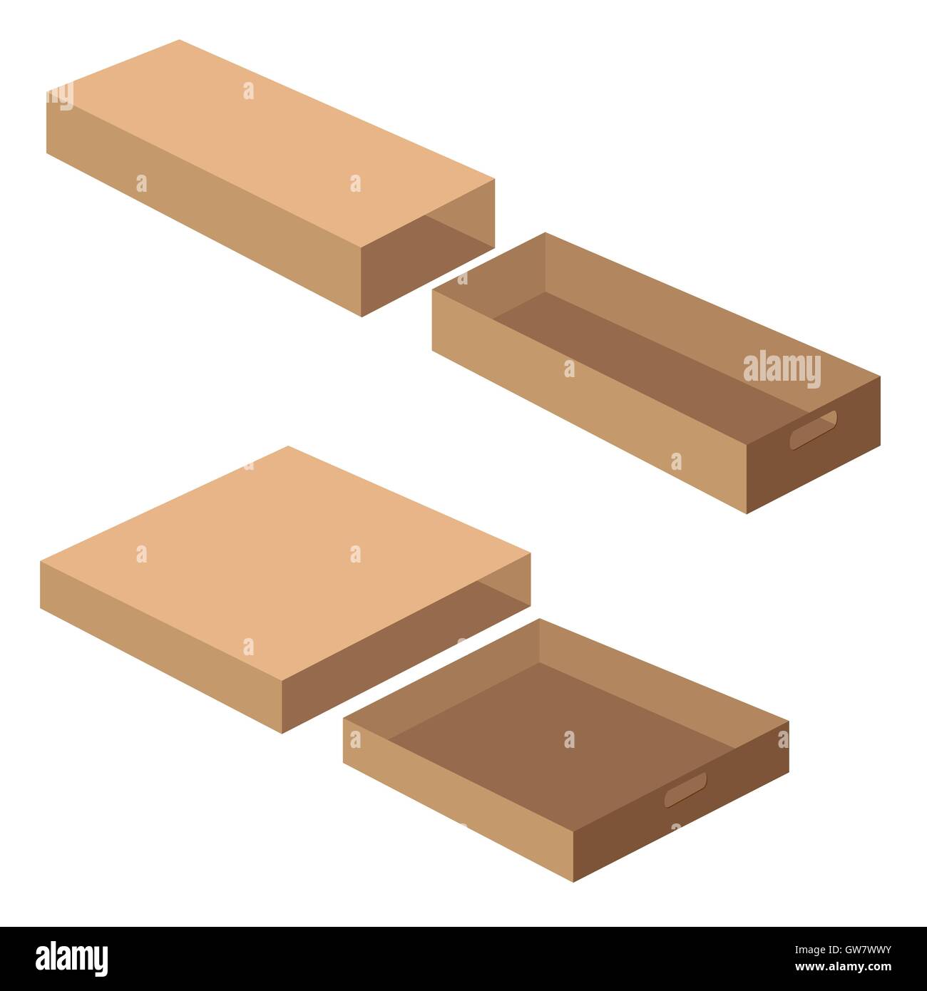 background, box, brown, cardboard, cargo, carton, closed, collection ...