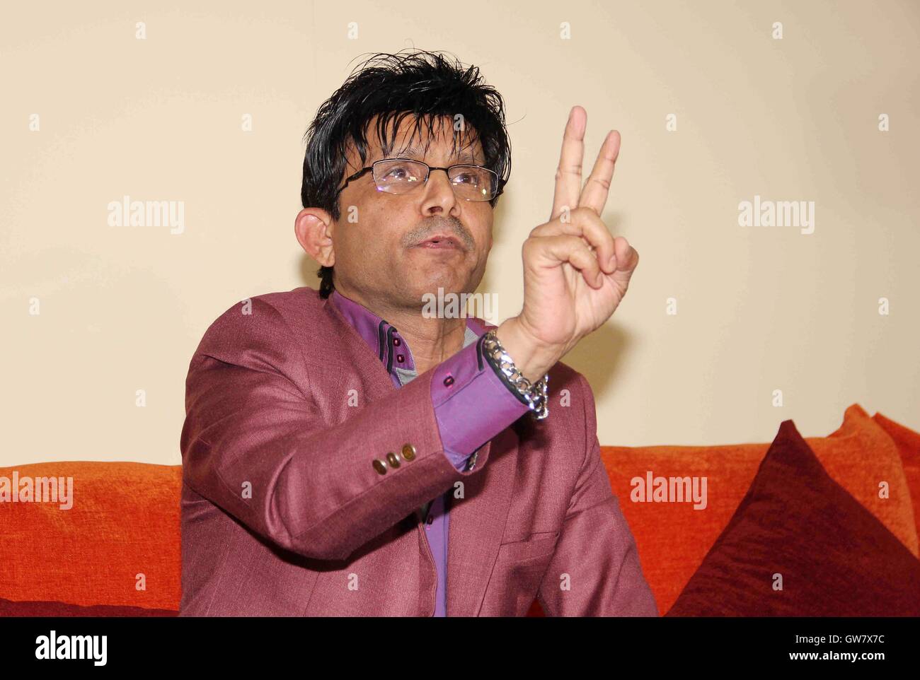 Bollywood actor filmmaker Kamaal Rashid Khan press conference ...