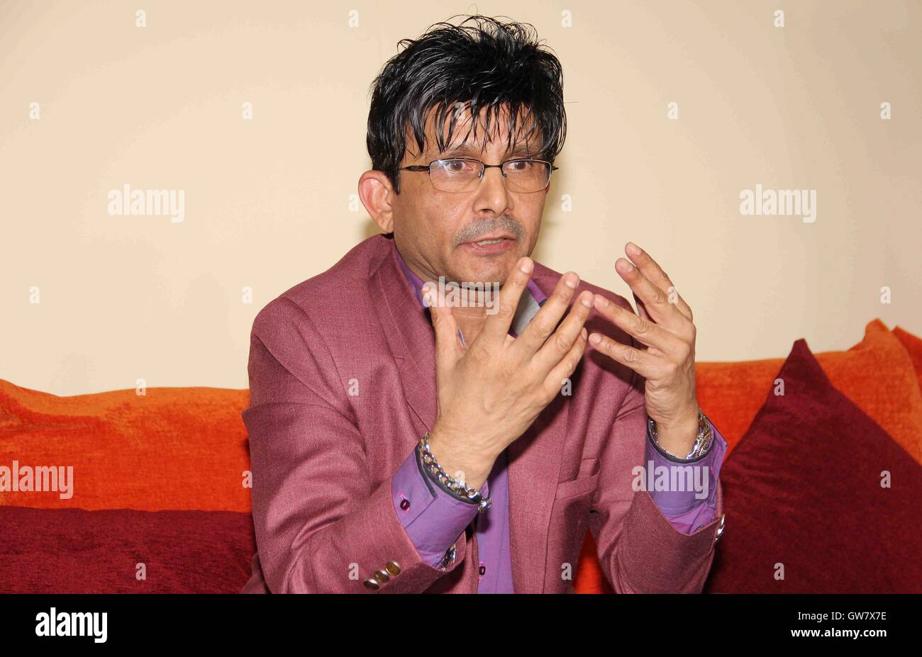 Bollywood actor, filmmaker Kamaal Rashid Khan press conference ...