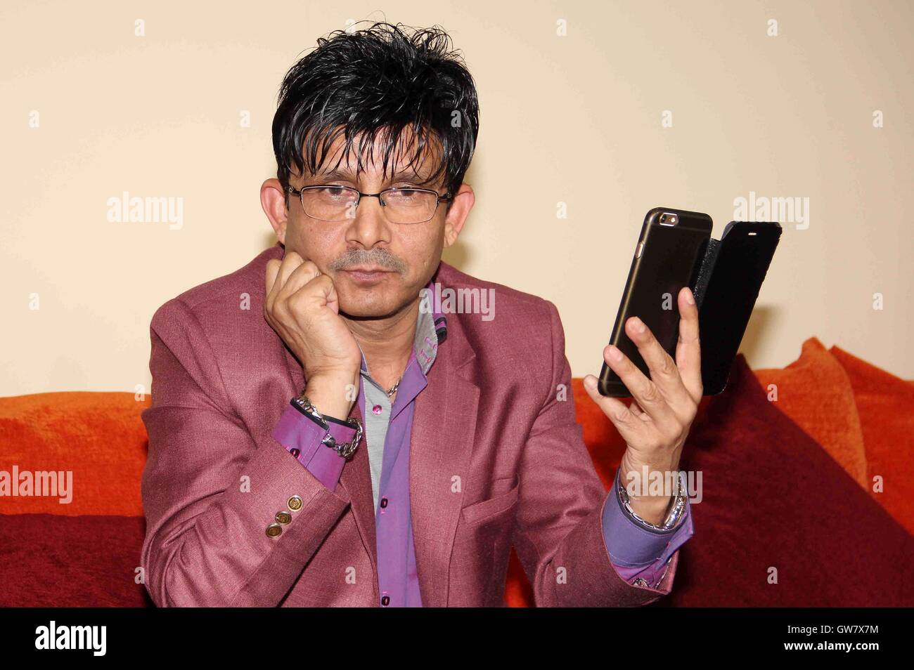 Bollywood actor filmmaker Kamaal Rashid Khan press conference ...