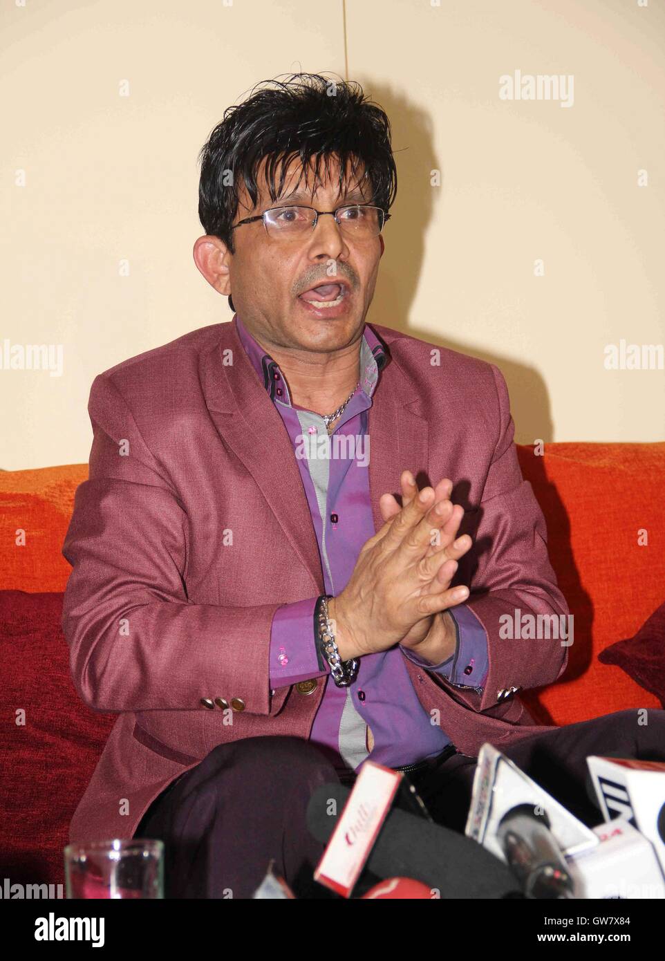 Bollywood actor filmmaker Kamaal Rashid Khan press conference ...