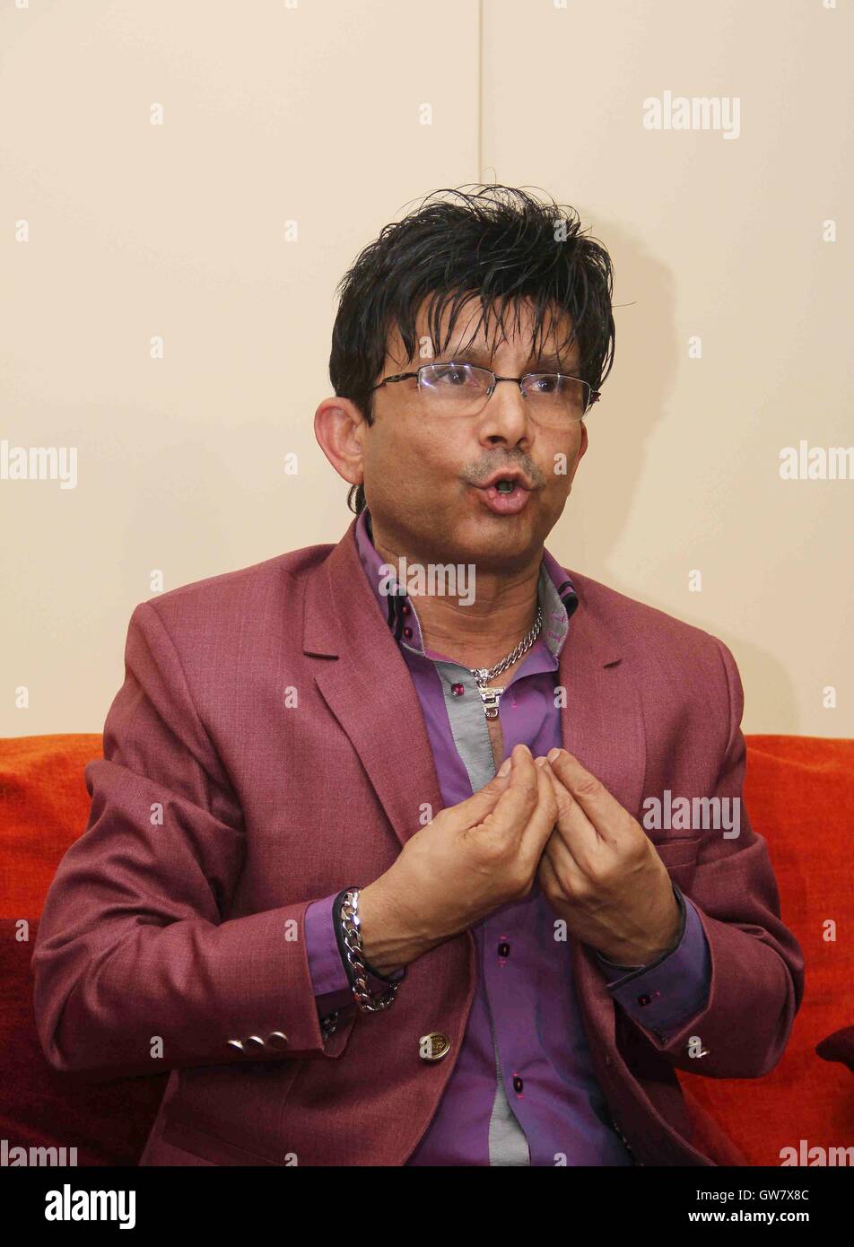Bollywood actor filmmaker Kamaal Rashid Khan press conference ...