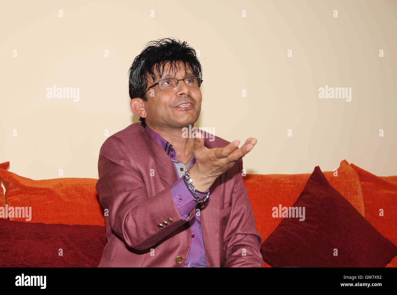 Bollywood actor filmmaker Kamaal Rashid Khan press conference ...