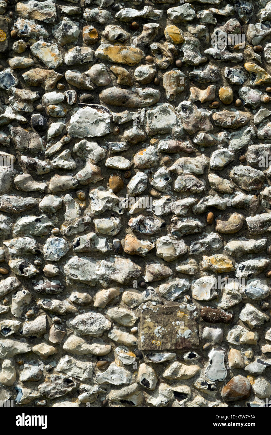 Flint stone wall texture textured hi-res stock photography and images ...