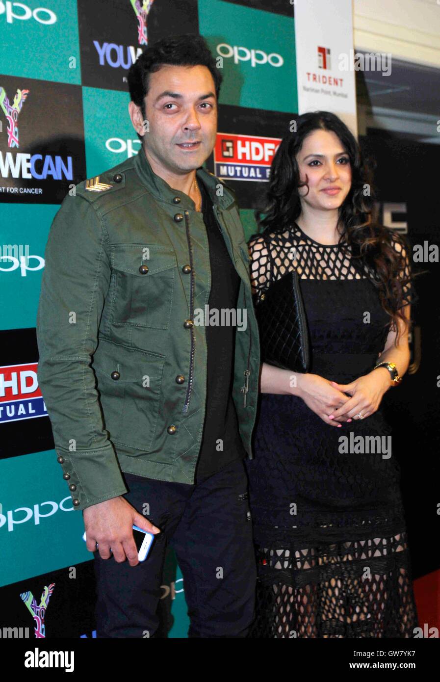 Bollywood actor Bobby Deol along Tania Deol launch Indian cricket ...