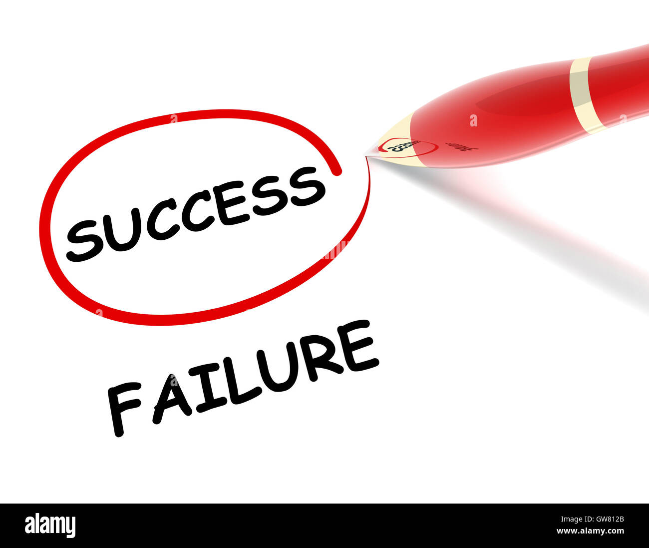 Strategy failure Cut Out Stock Images & Pictures - Alamy