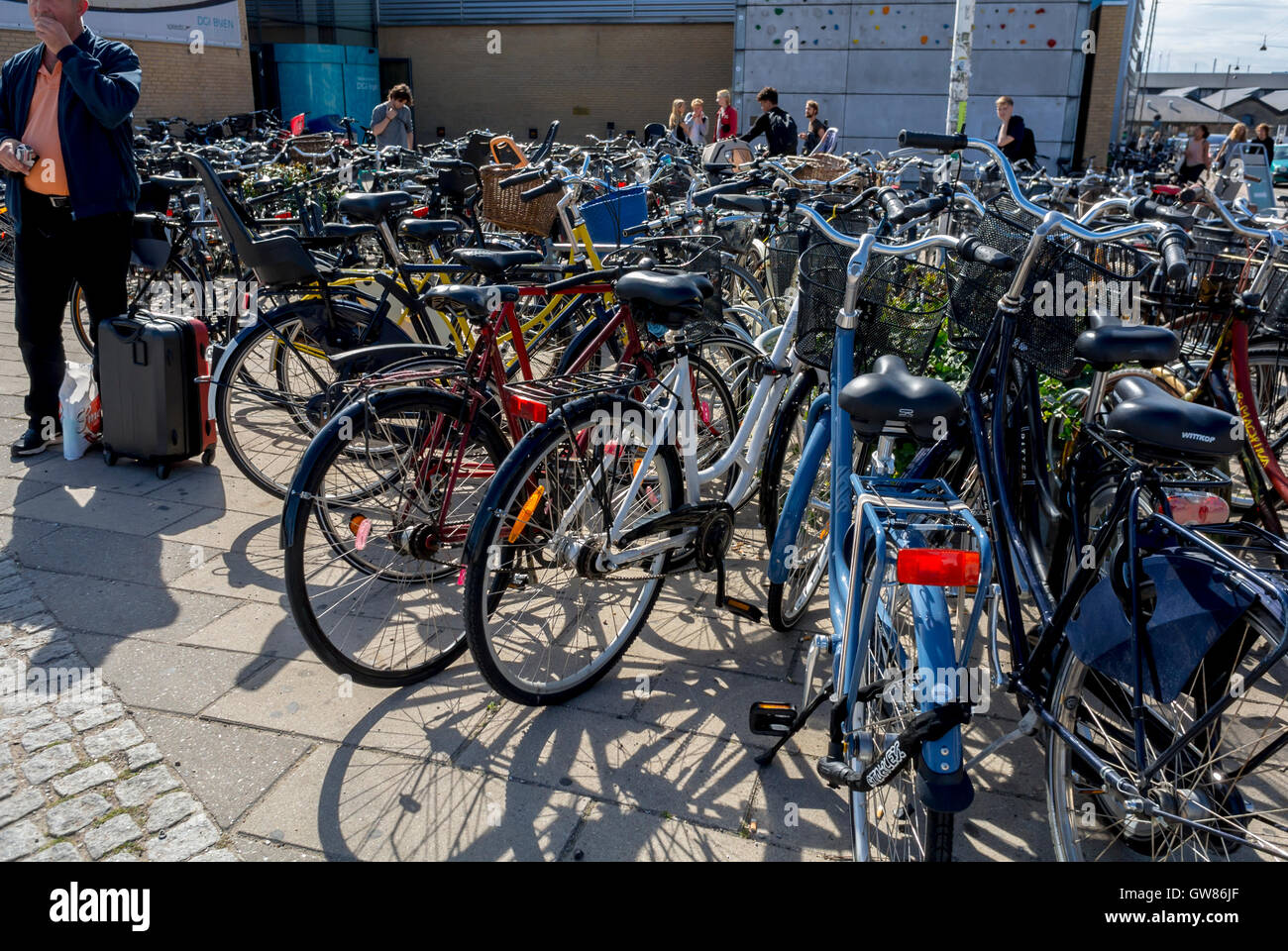 Danish people using bicycles outside hi-res stock photography and ...