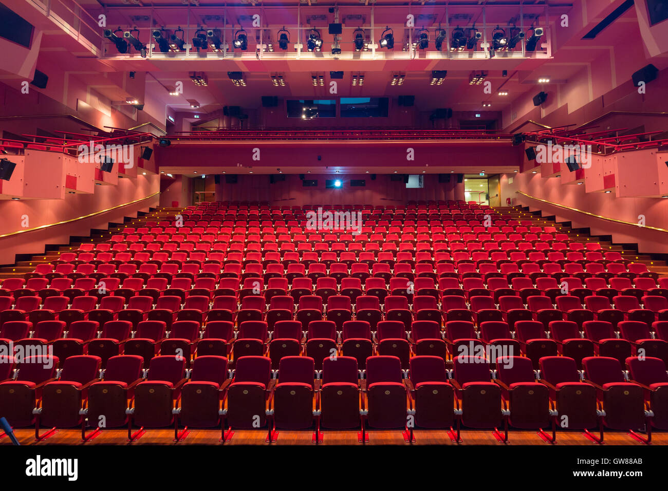 Interior of a congress hall Stock Photo - Alamy