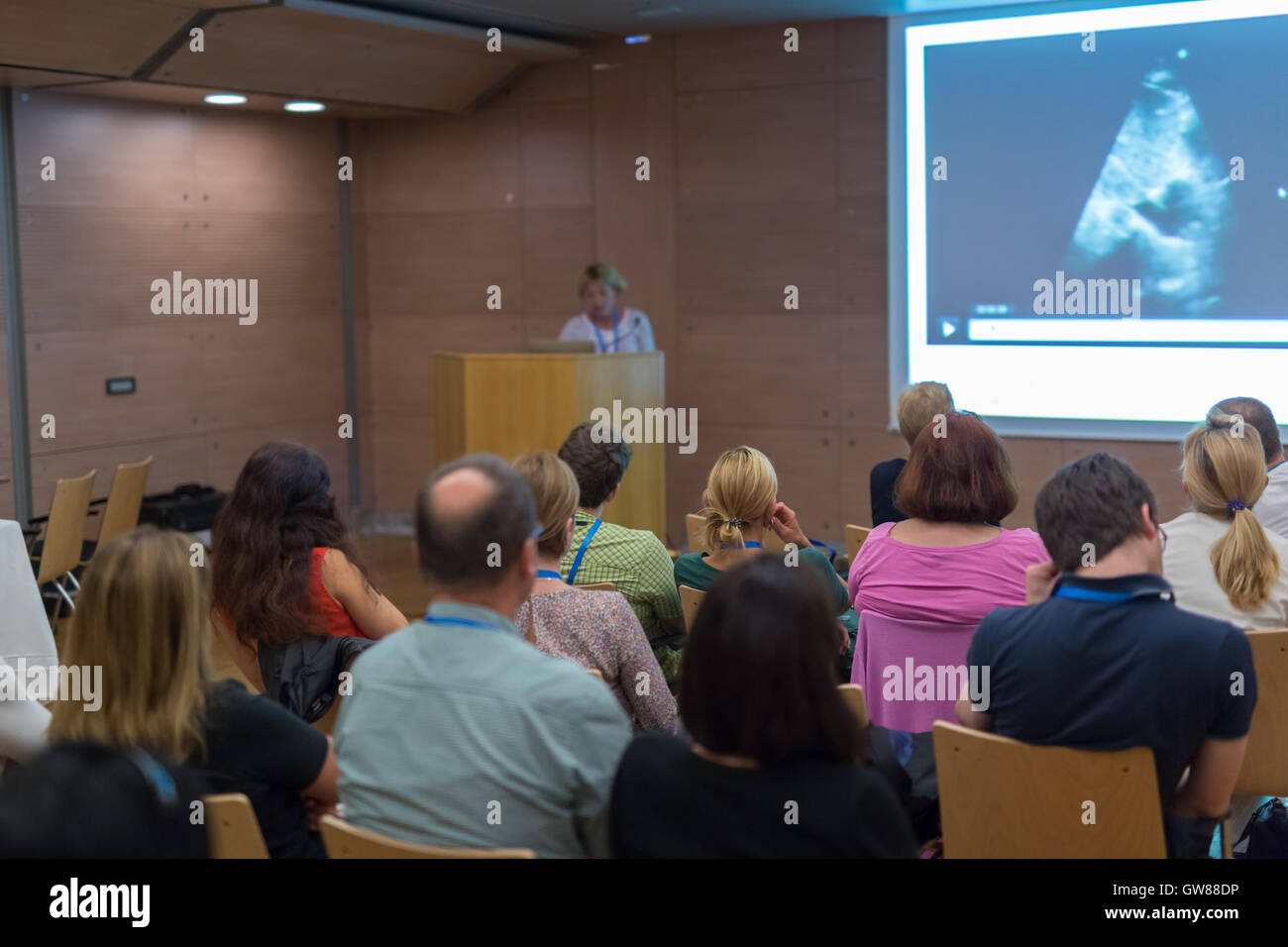 Faculty lecture and workshop Stock Photo - Alamy