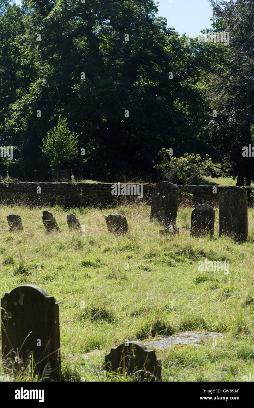Graveyard of The Saxon Church of St Peter and St Paul, The Old Parish ...