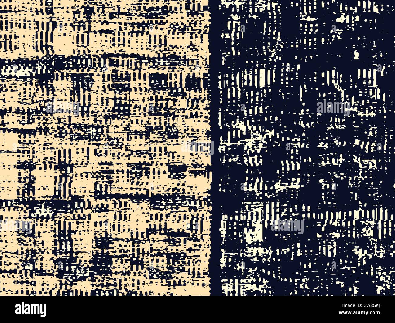 Abstract grunge vector background. Two tone raster composition of ...