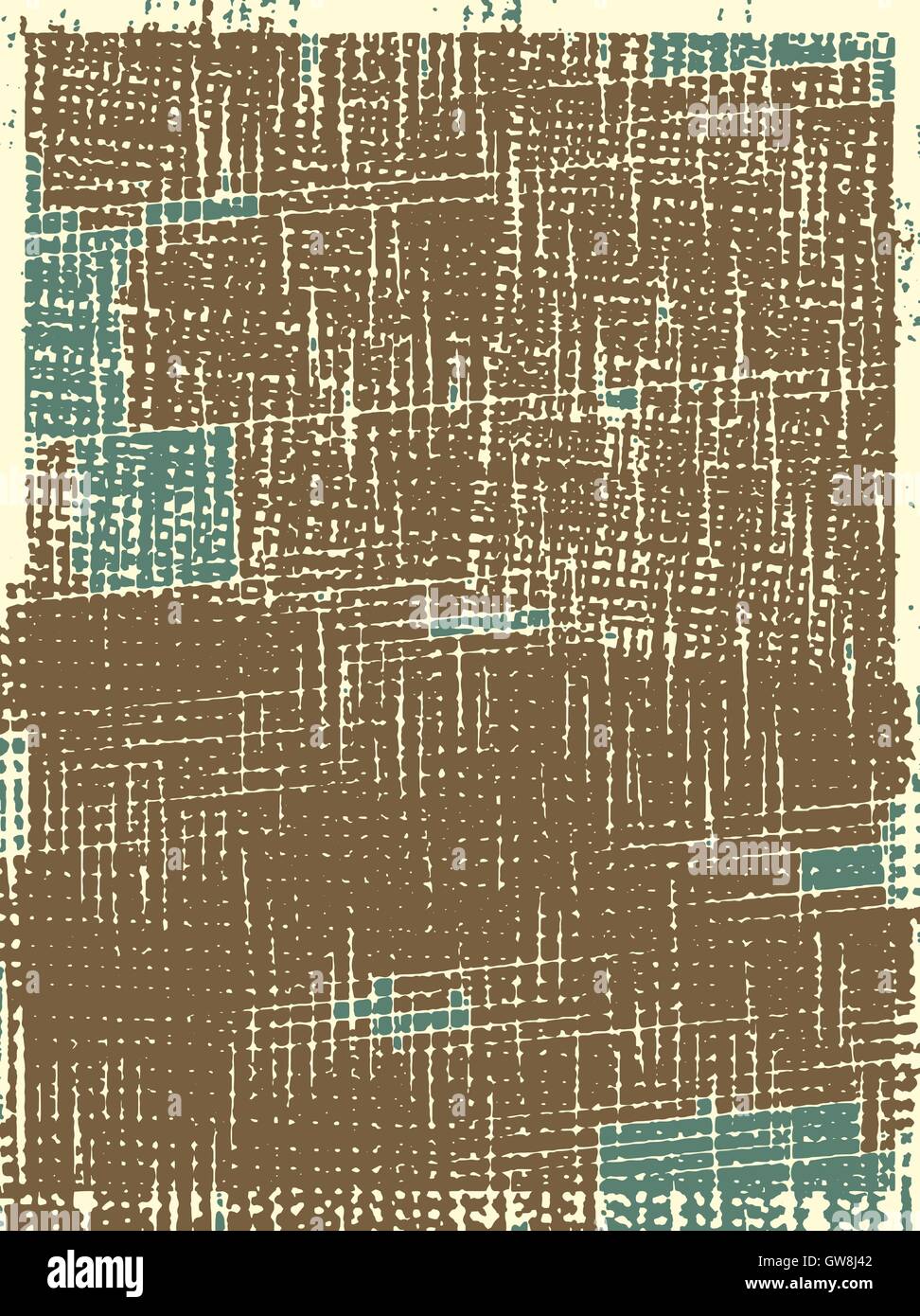 Abstract grunge vector background, Two tone raster composition of ...