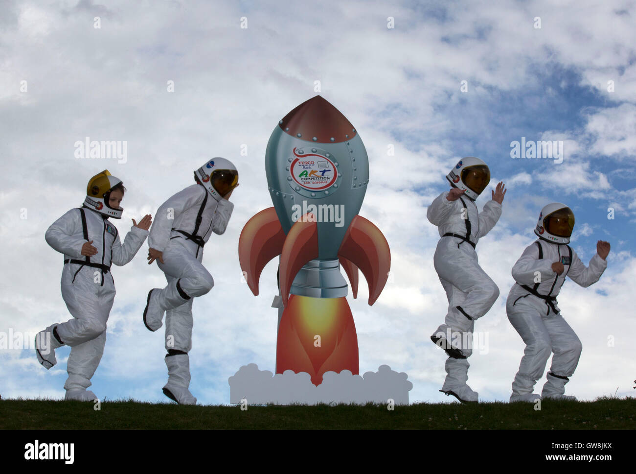 Students from Flora Stevenson Primary School become astronauts for the ...