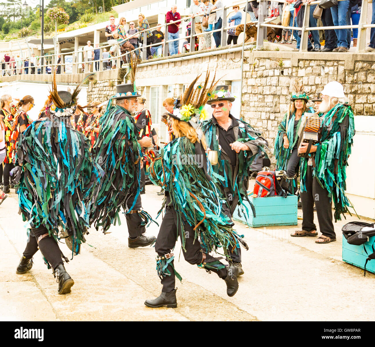 Morris dancers laughing hi-res stock photography and images - Alamy