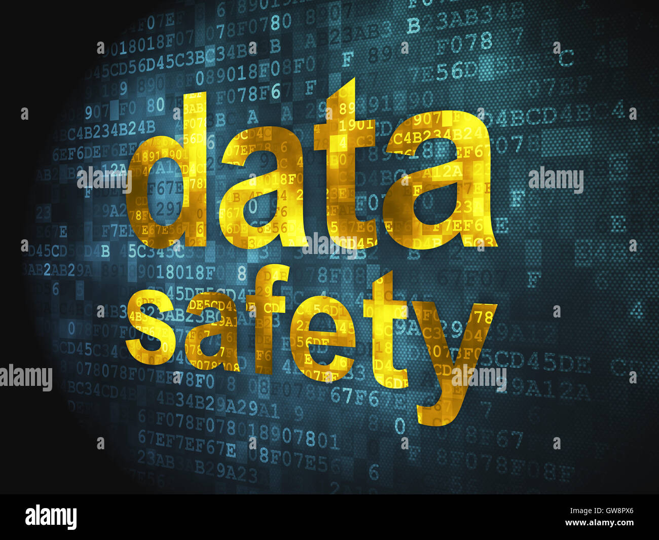 Information concept: Data Safety on digital background Stock Photo - Alamy