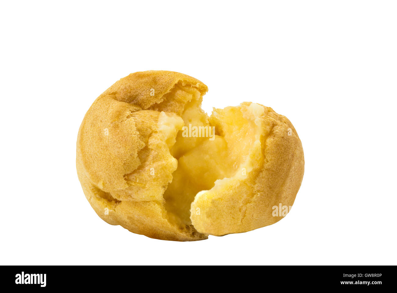 Choux isolated on white background and clipping path Stock Photo - Alamy