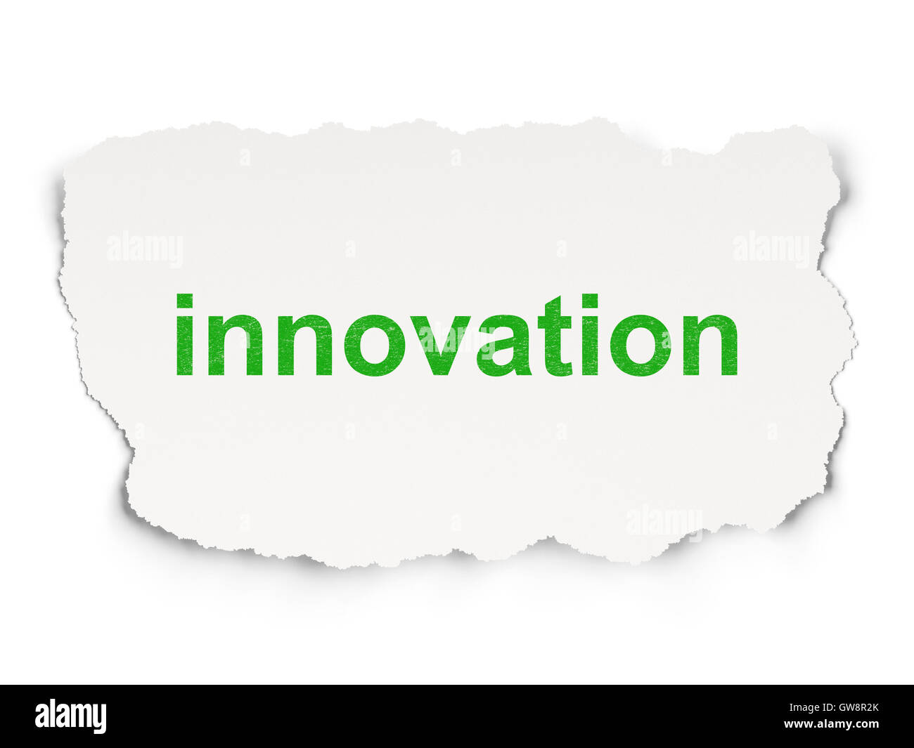 Business concept: Innovation on Paper background Stock Photo - Alamy
